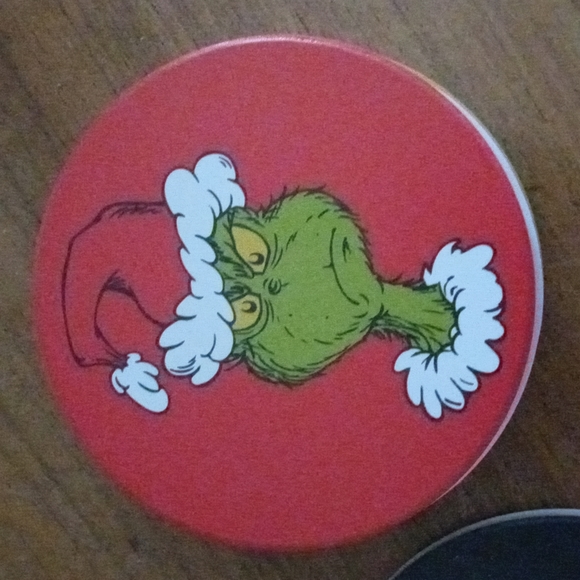 Dr. Seuss | Holiday | Grinch Coasters | Poshmark